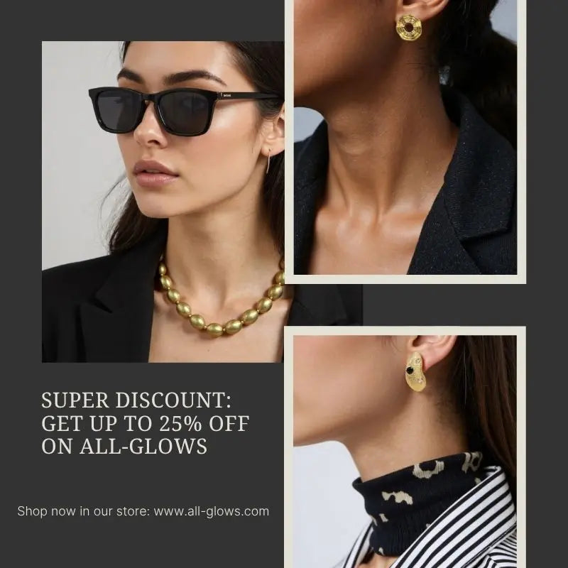 Chunky Gold Jewelry – Statement 18K Gold-Plated Necklaces & More – All ...